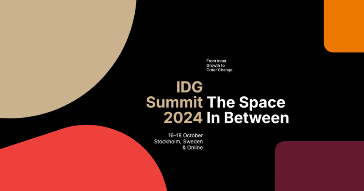 Join the Inner Development Goals (IDG) Summit 2024